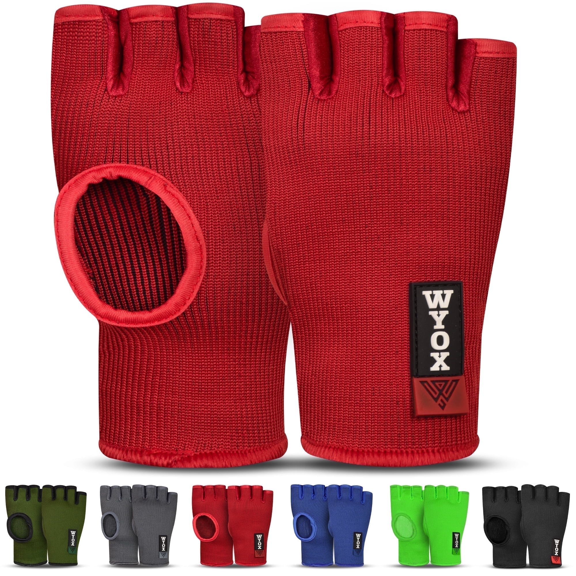 WYOX Quick Boxing Hand Wraps MMA Inner Gloves Wraps Compression Half ...