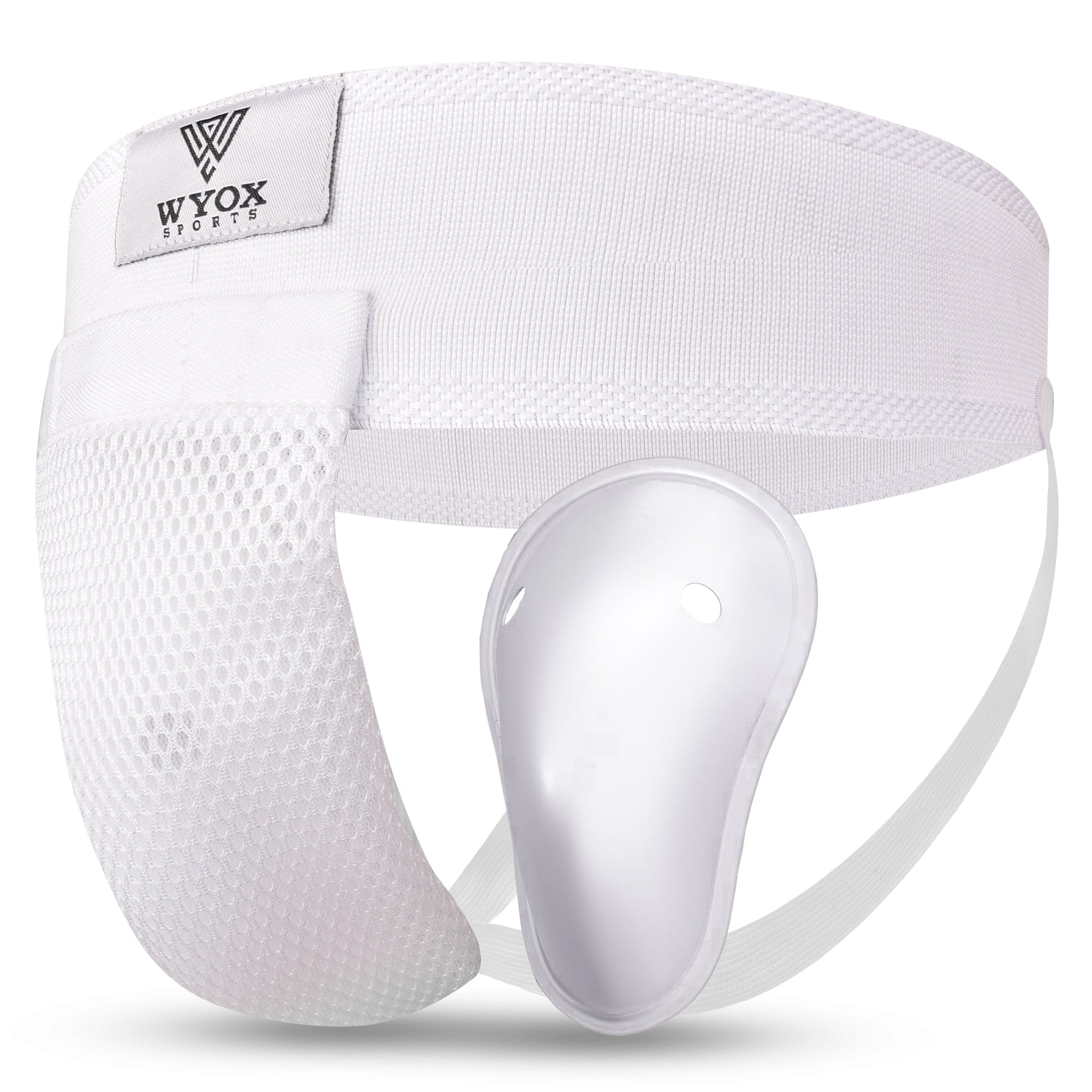 WYOX Sports Men’s Groin Protector Cup – Adjustable Ventilated Boxing ...
