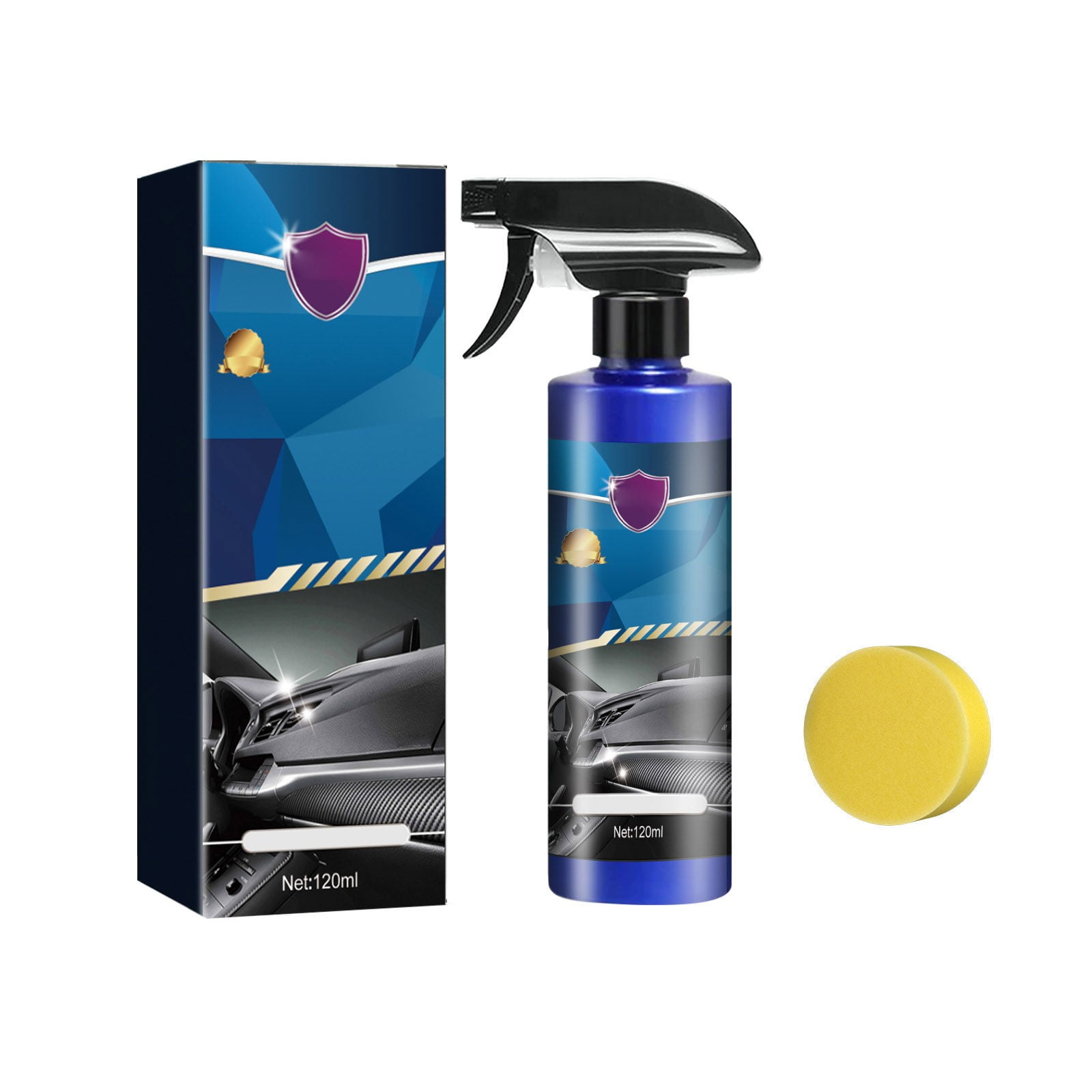 WYQLFSB 120ml Car Refurbishment Cleaning Agent Automobile Nano Coating ...