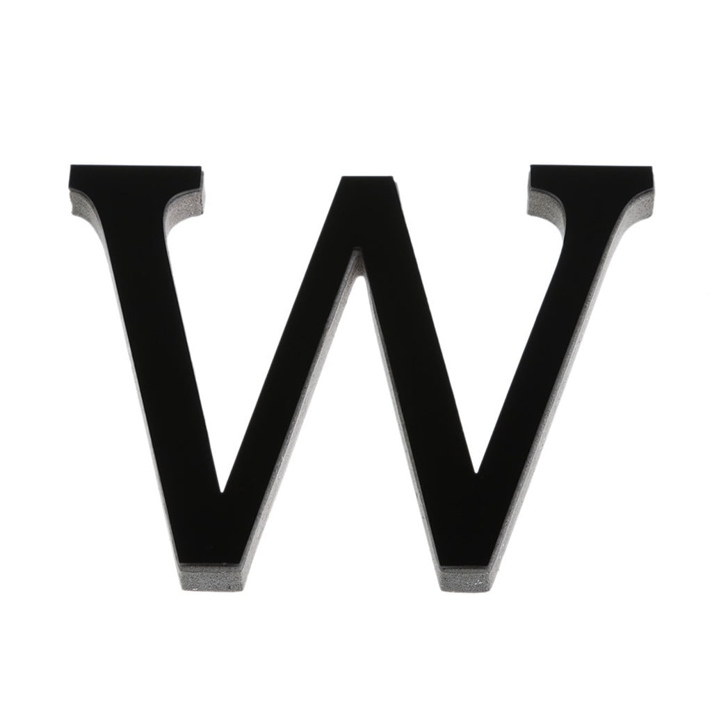 WYQLFSB 3D Home Decor Sticker Wall 26 Wall DIY Mirror Mural Acrylic ...