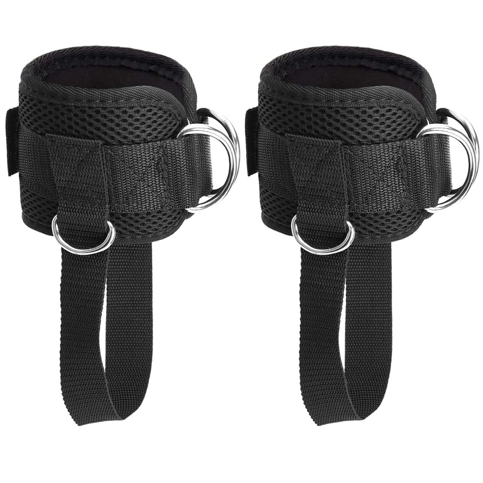WYQLFSB Ankle Straps (Pair) for Cable Machine Glute Kickbacks Padded ...