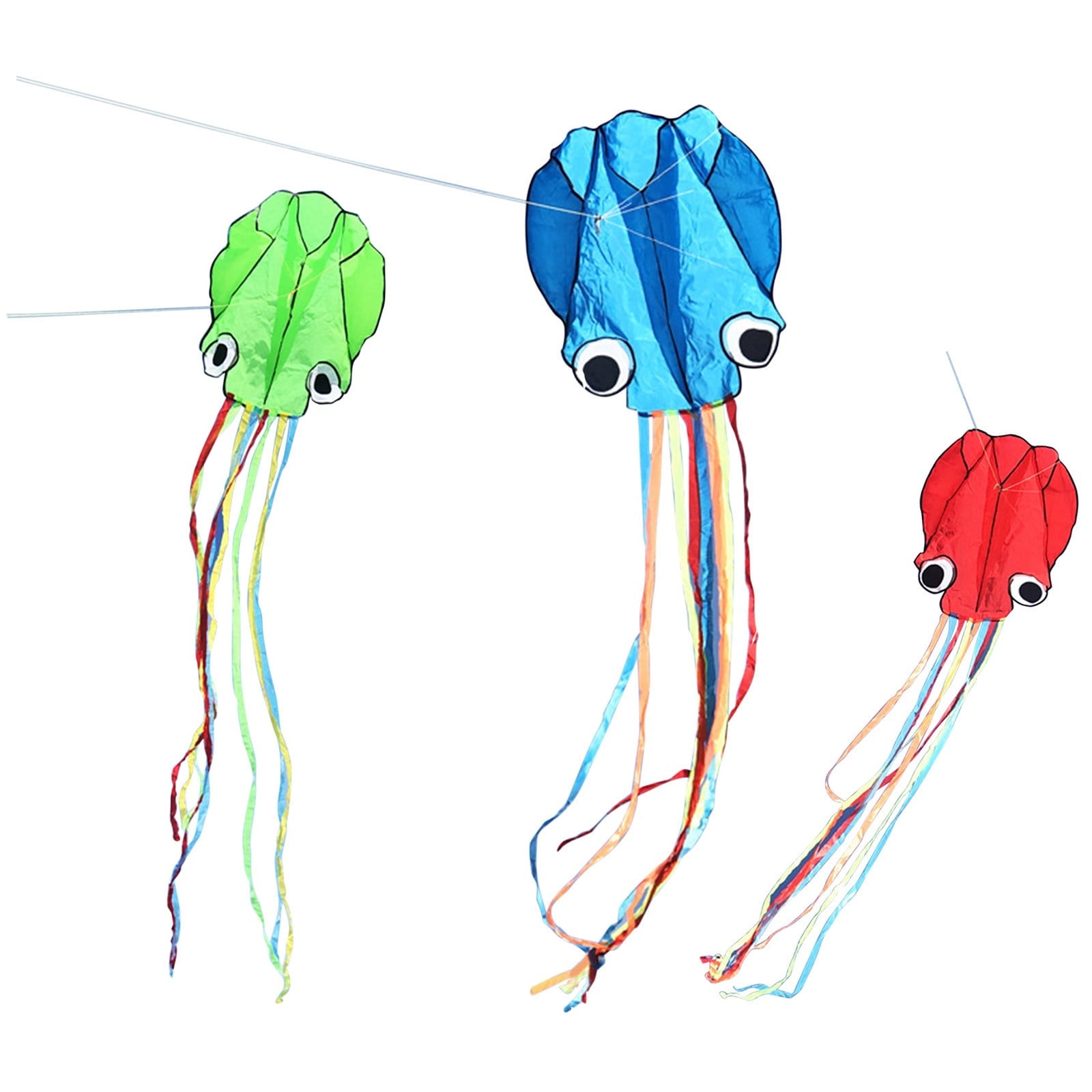 WYQLFSB Beautiful Large Easy Flyer Kite for Kids Colorful Kites with ...