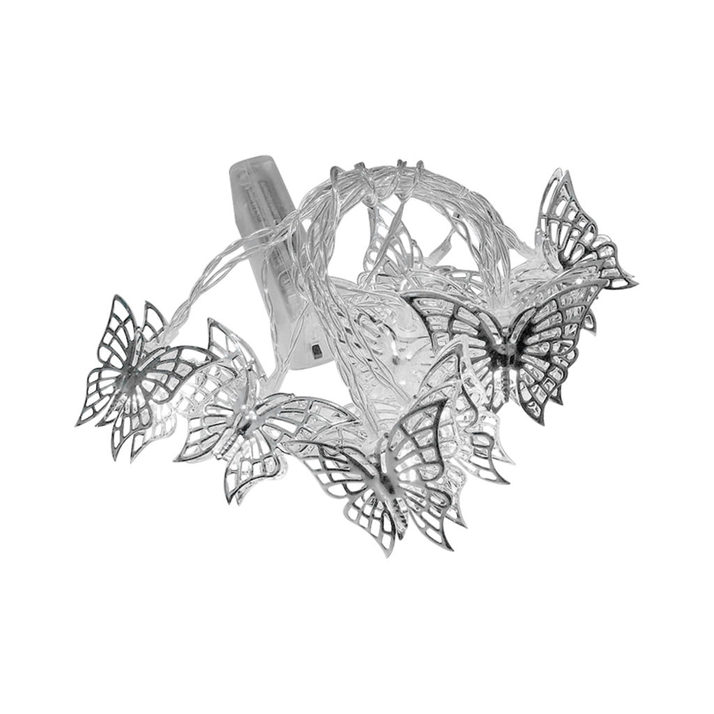 WYQLFSB Butterfly Fairy Lights LED Butterfly String Lights for Bedroom ...