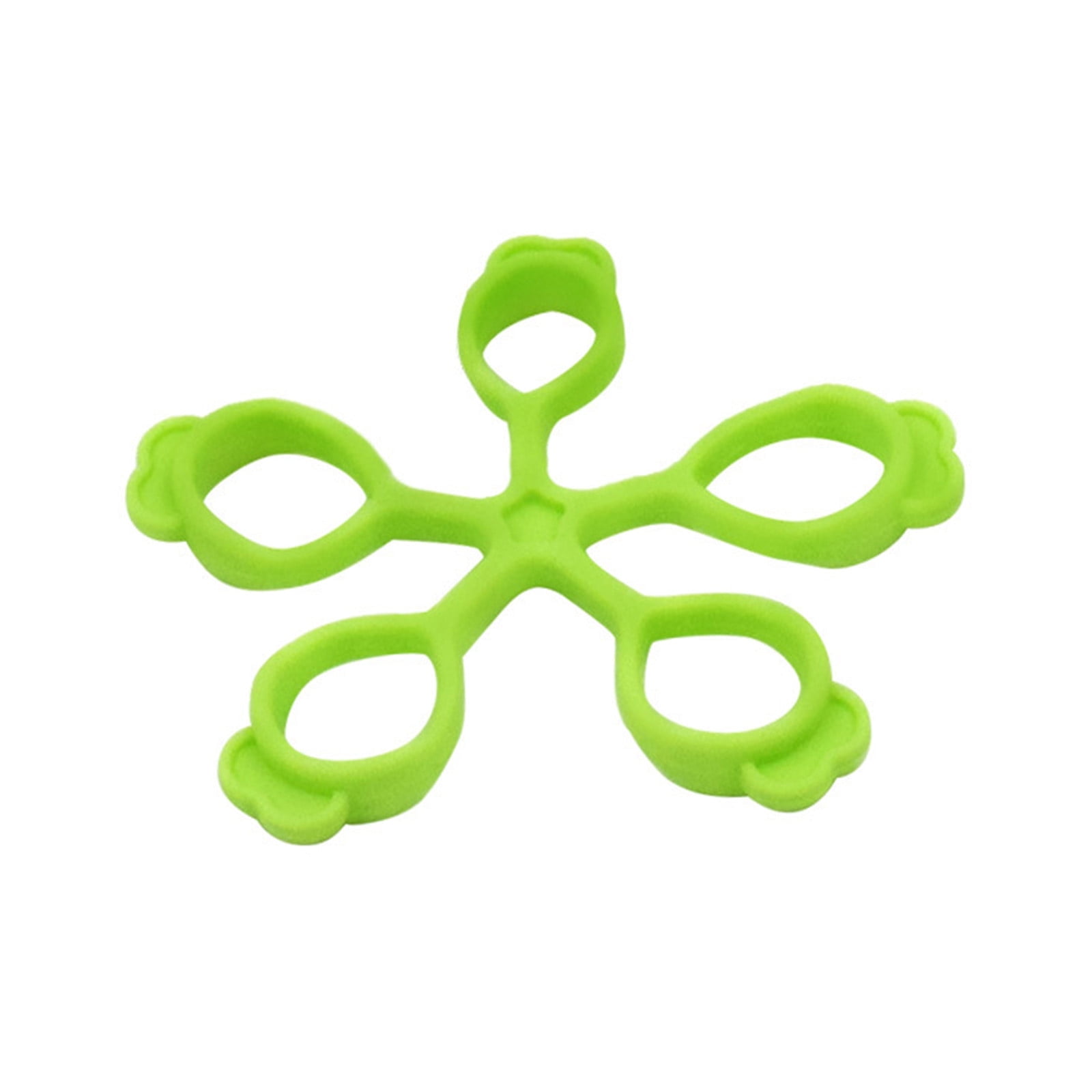 WYQLFSB Flower Shaped Finger Trainer Silicone Finger Puller Five Finger ...