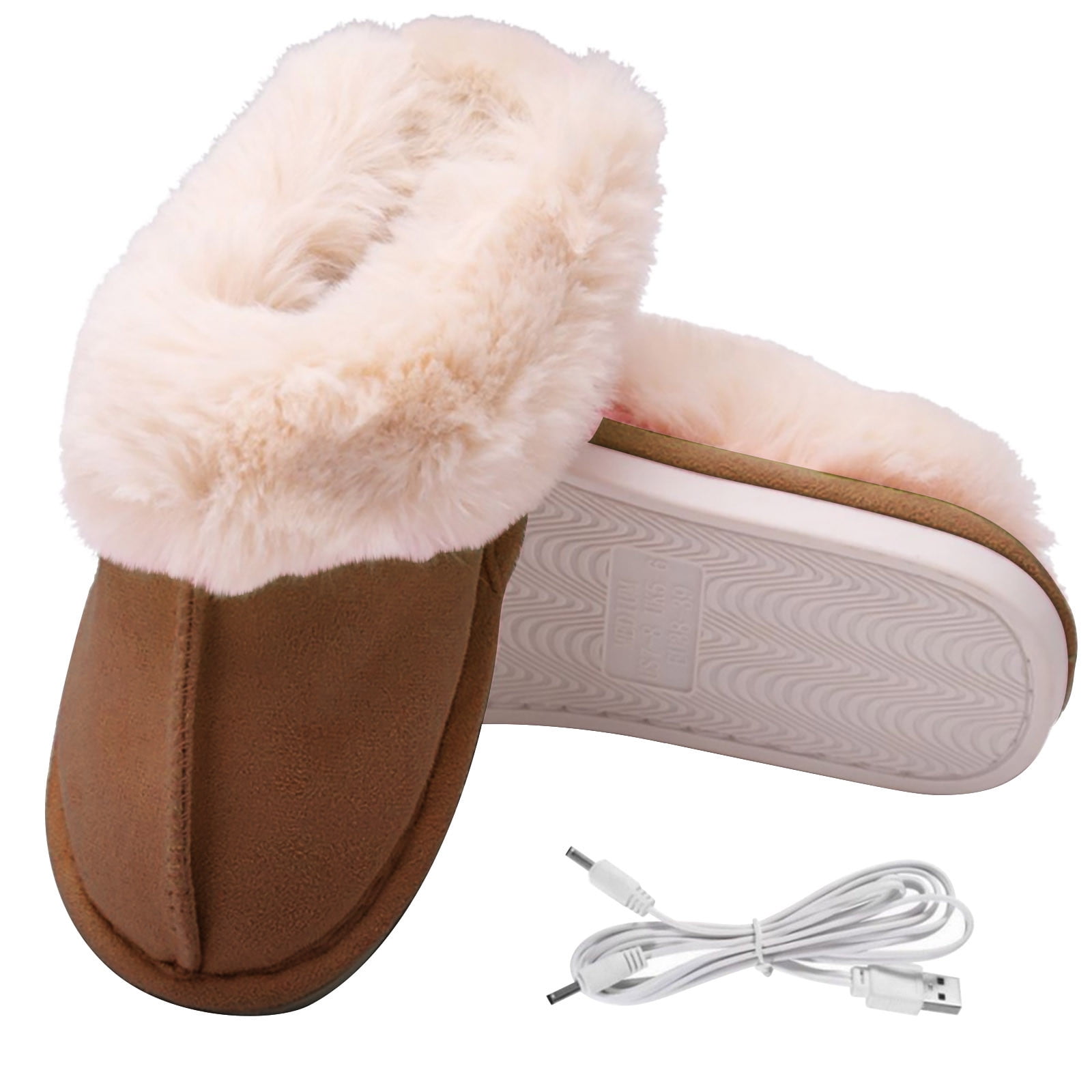 WYQLFSB Heated Slippers Heating Pad Usb Shoes Heating Pad Warm Feet ...