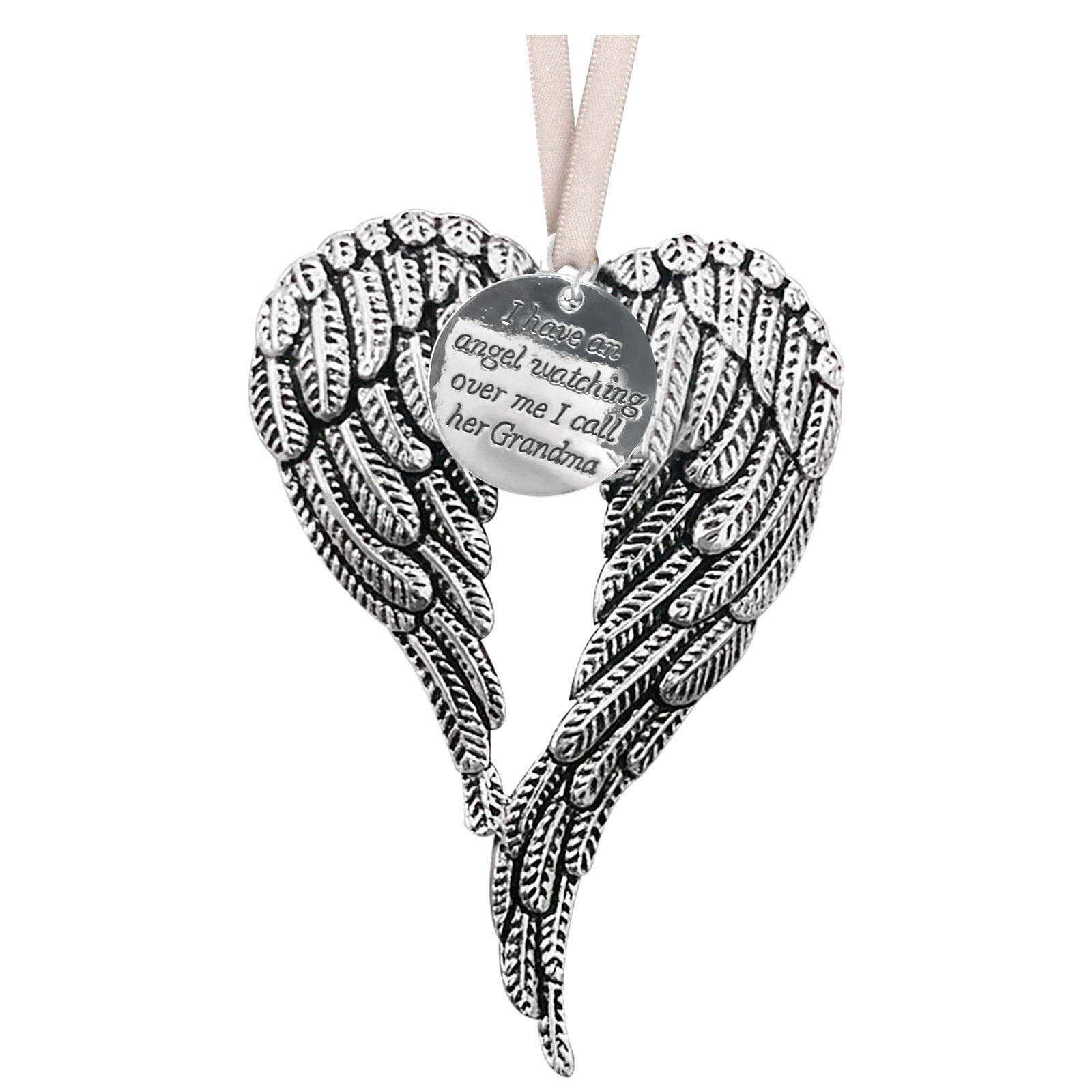 WYQLFSB Memorial Christmas Angel Wings Photo Frame Ornament for ...