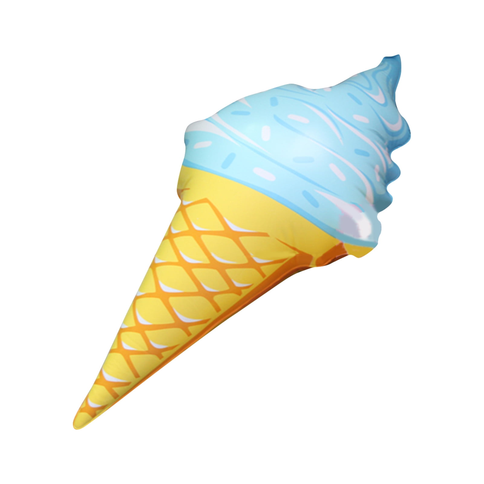 WYQLFSB Outdoor Swimming Pool Ice Cream Water Inflatable Toy Blue ...