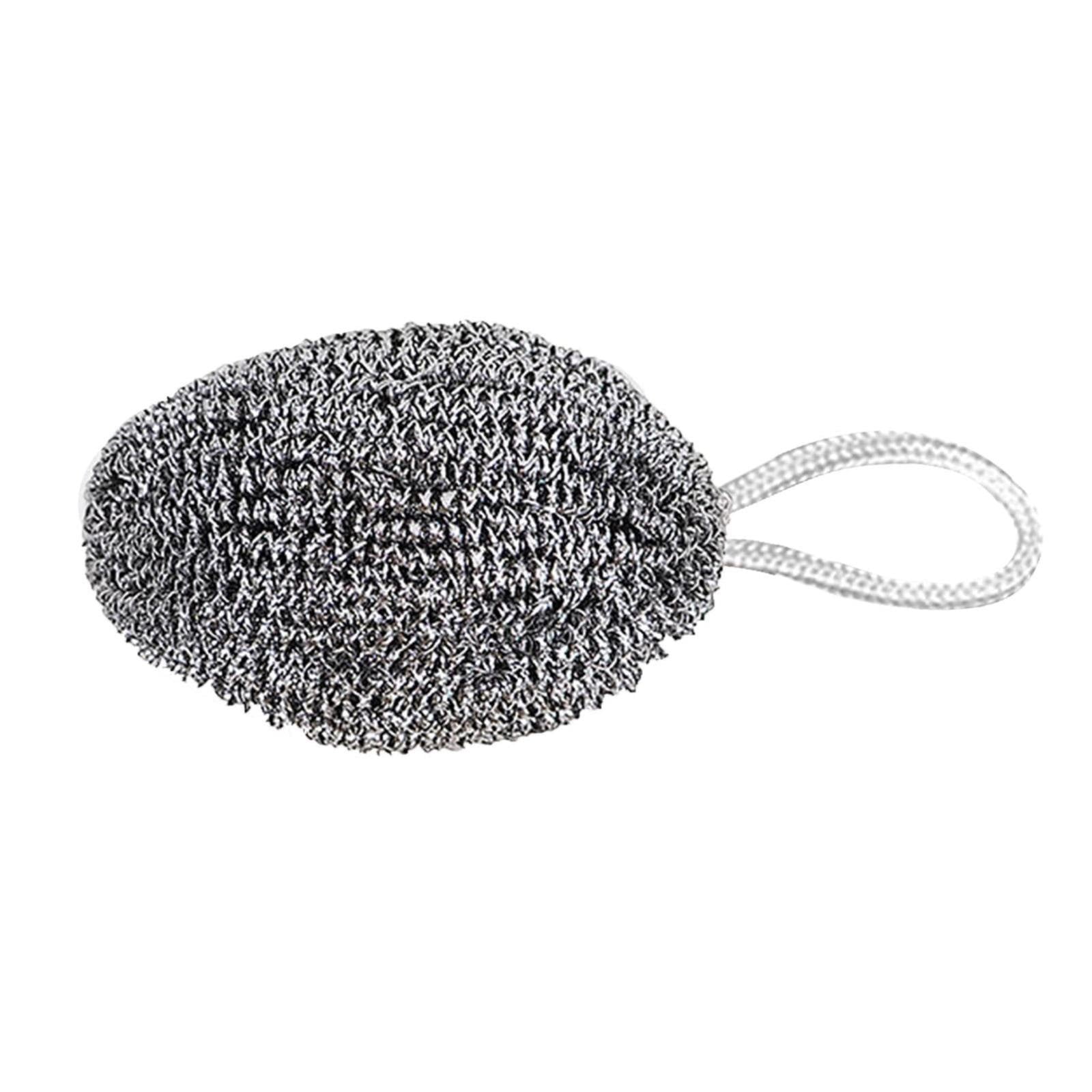 WYQLFSB Stainless Steel Scrub Steel Scrubber for Dishes Household ...