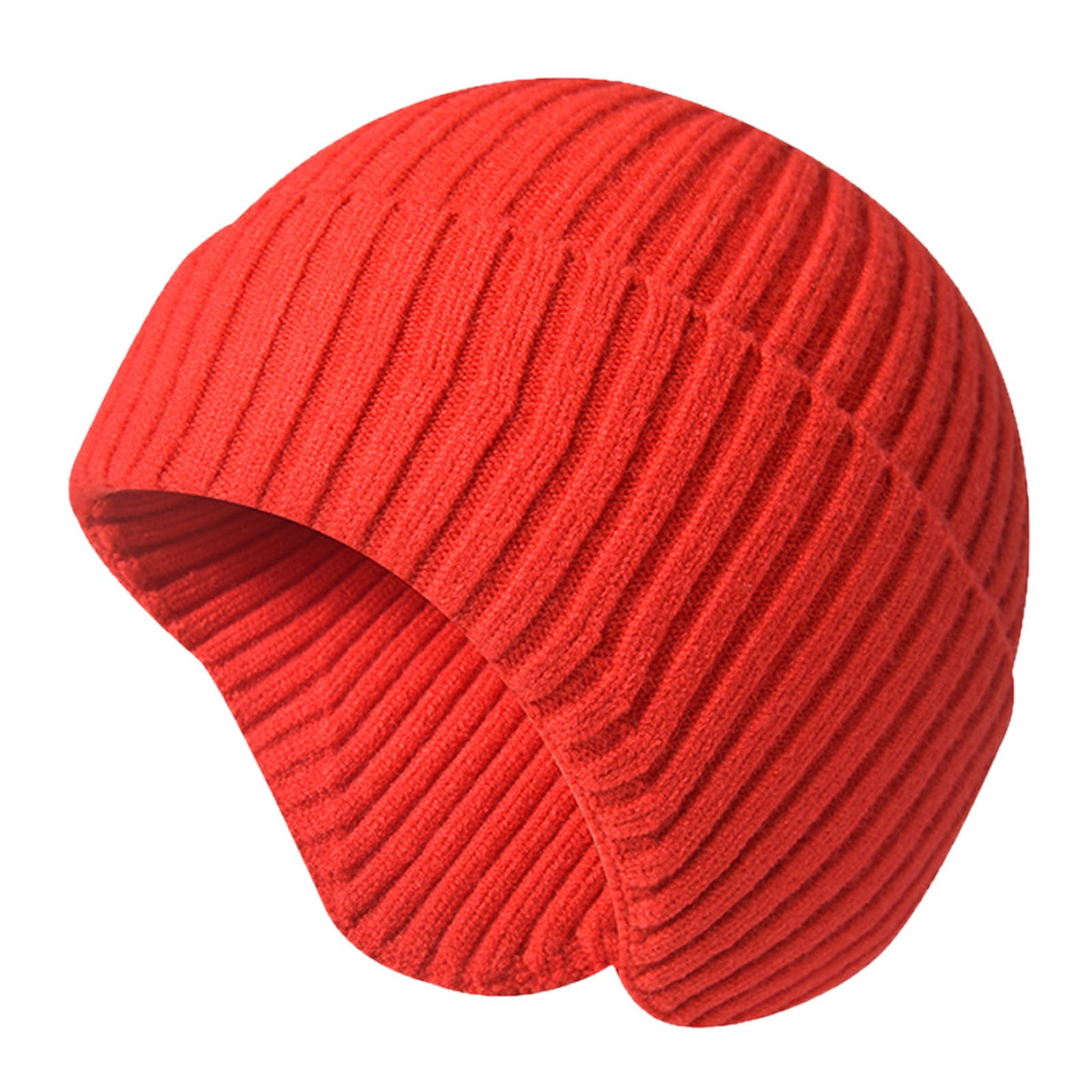 WYXSH Oversize Wool Beanie-Hats Water-proof Thick Fleece Lined Winter ...