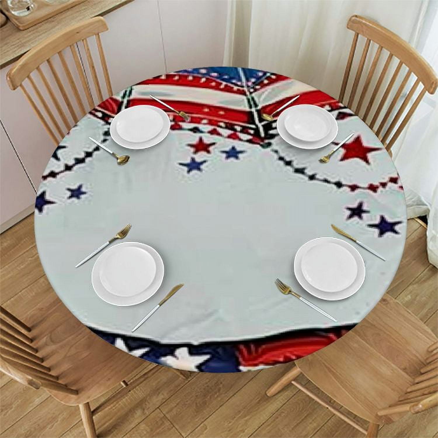 WYYP 4th of July Tablecloth Memorial Day Patriotic Table Cloths ...