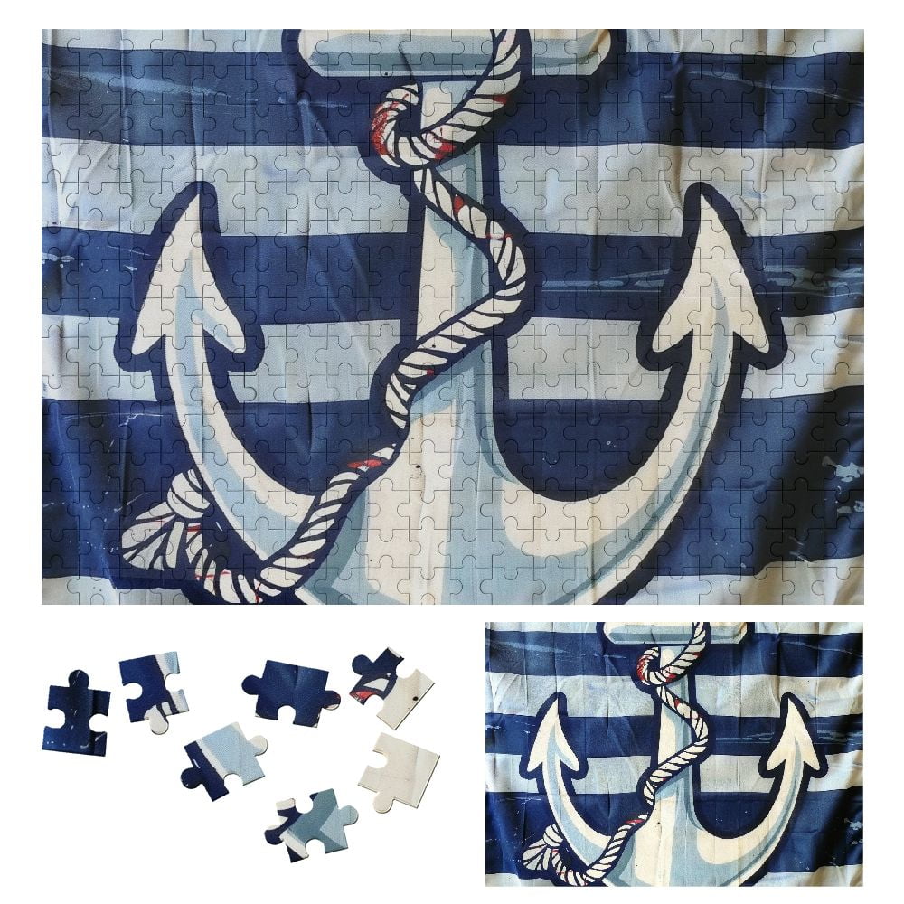 WYYP Anchor Flag Rope Challenging Difficult Wood Puzzles for Adults 300 ...
