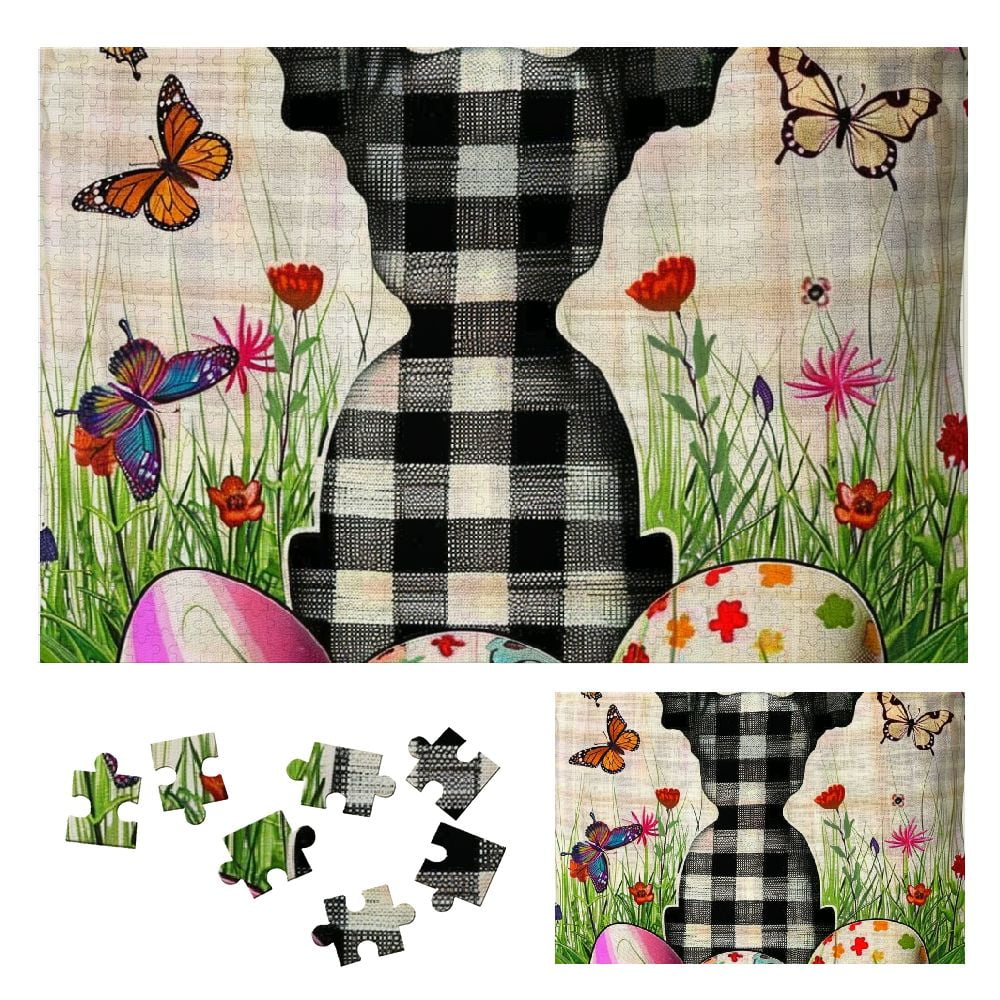 WYYP Butterflies Impossible Wooden Puzzle for Adults and Kids - Premium ...