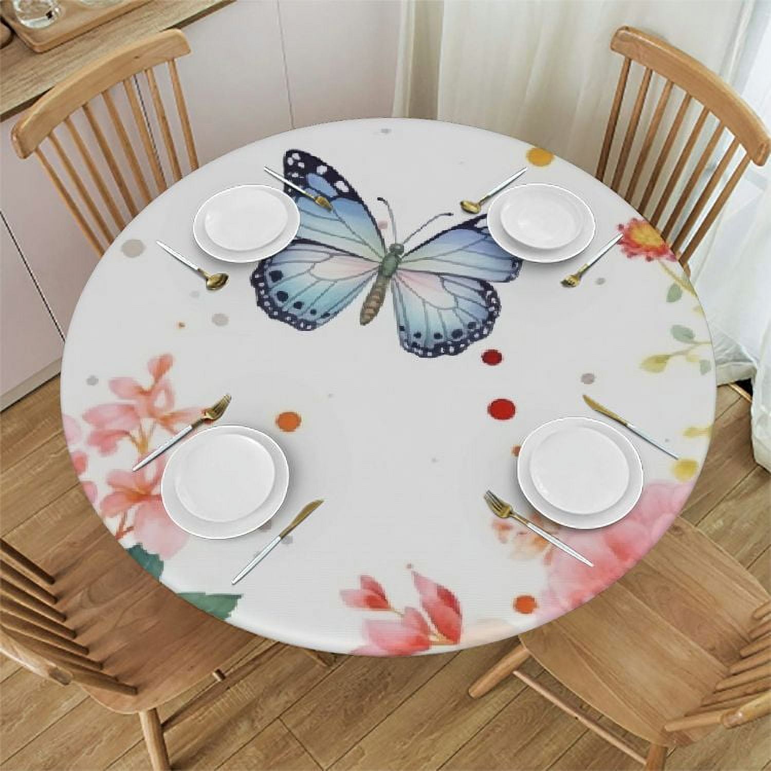 WYYP Butterfly Birthday Tablecloths for Spring Butterfly Party ...