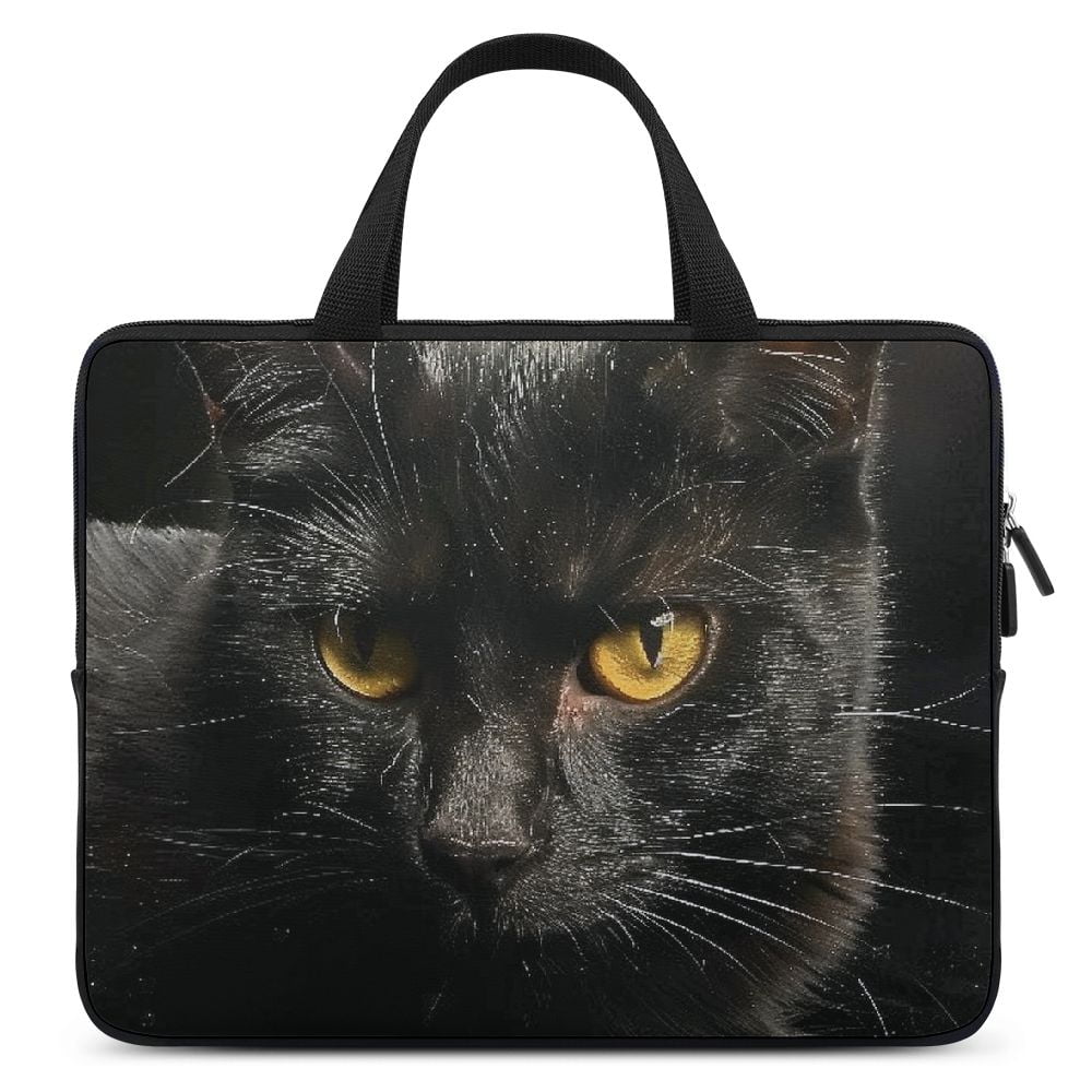 WYYP Cat Laptop Bag Diving Fabric Computer Protective Handle Case ...