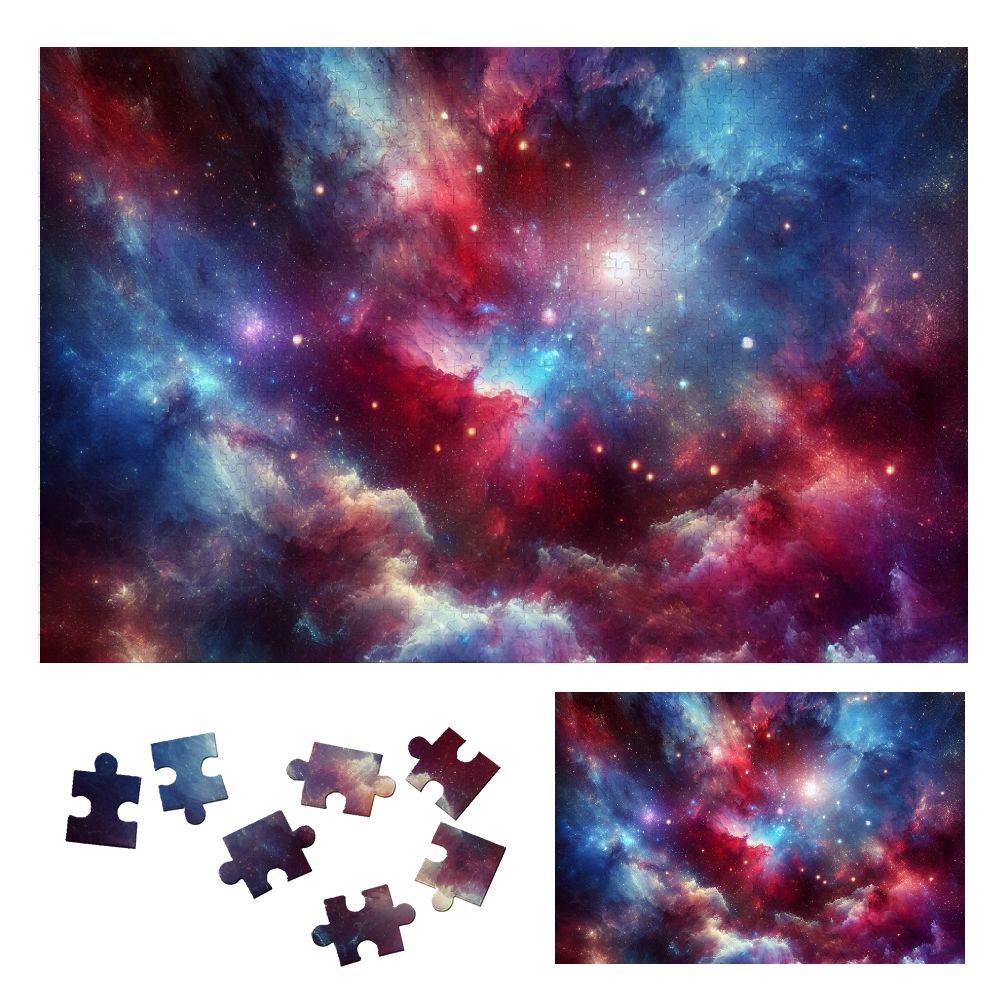 WYYP Cosmic Scene Challenging Difficult Wood Puzzles for Adults 1000 ...