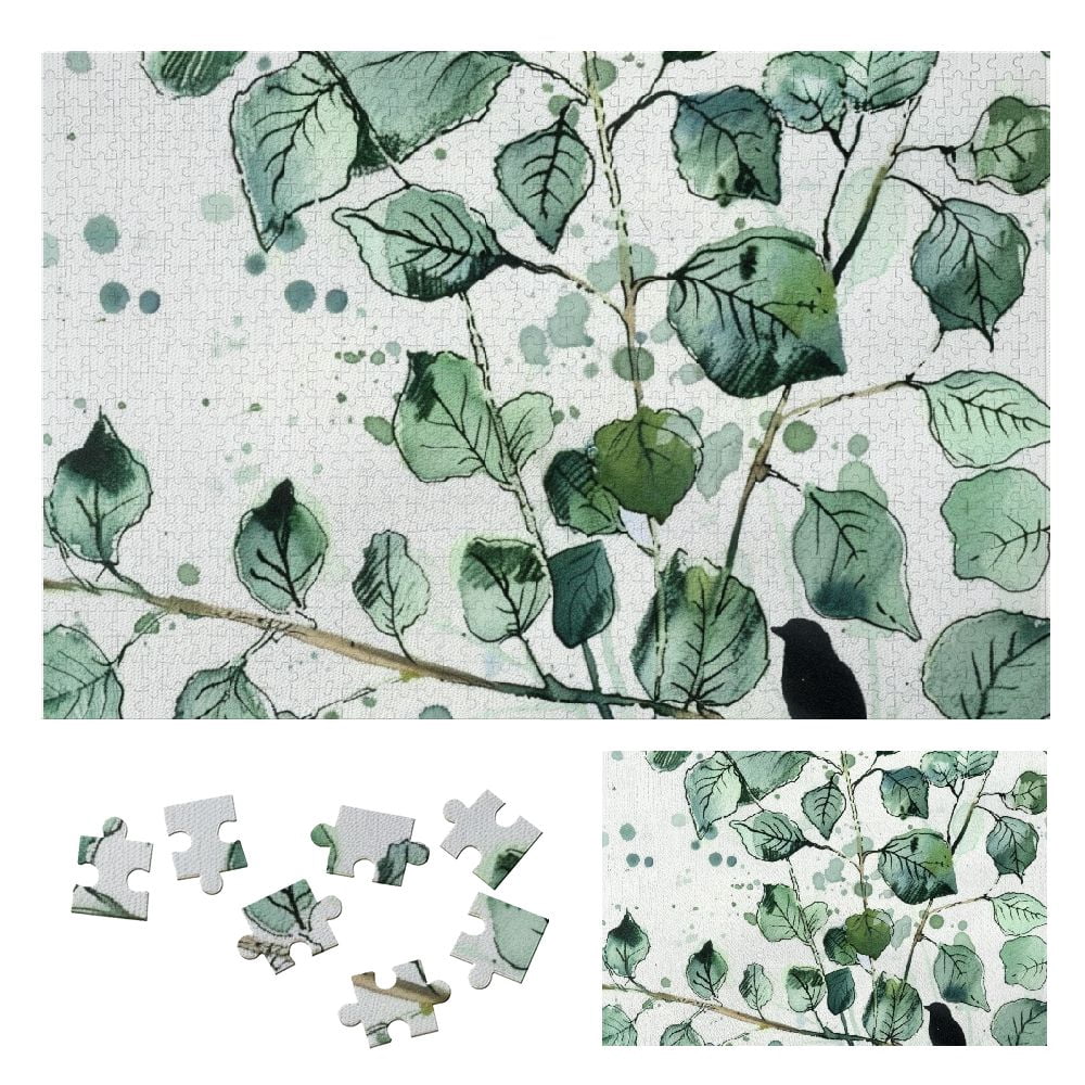 WYYP Fine Foliage Lace Wooden Puzzle Challenging Difficult Wood Puzzles ...
