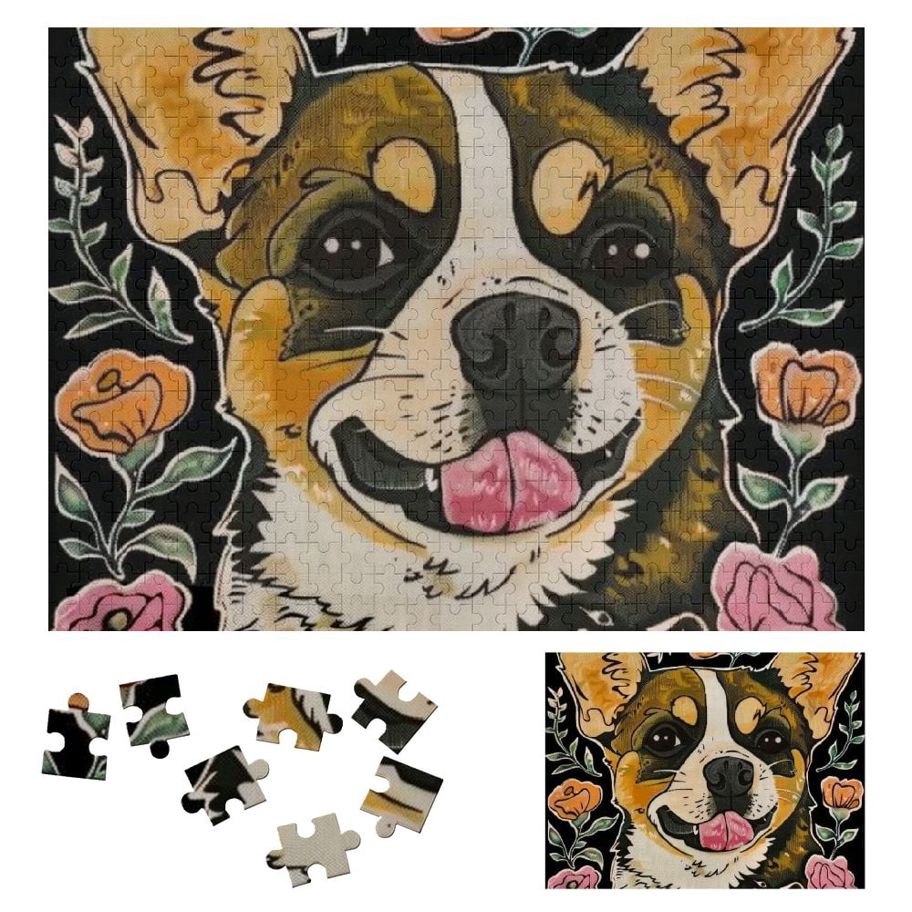WYYP Flower Wooden Puzzle for Adults and Kids Challenging Difficult ...