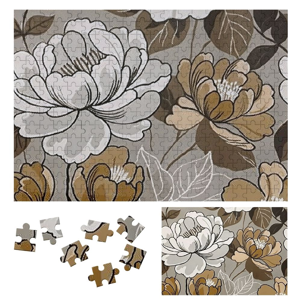 WYYP Flowers Challenging Difficult Wood Puzzles for Adults 300 PCS ...