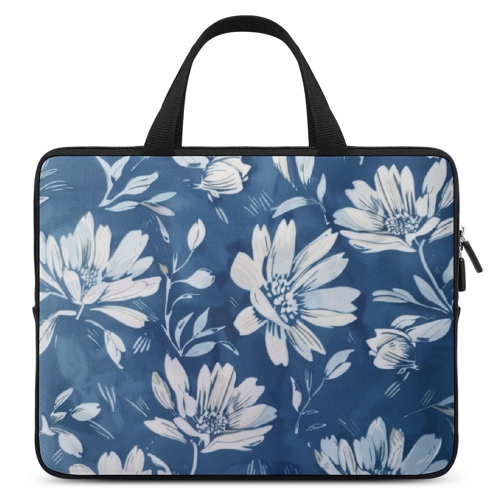WYYP Flowers Diving Fabric Laptop Bag Sleeve Carrying Bag for Tech ...