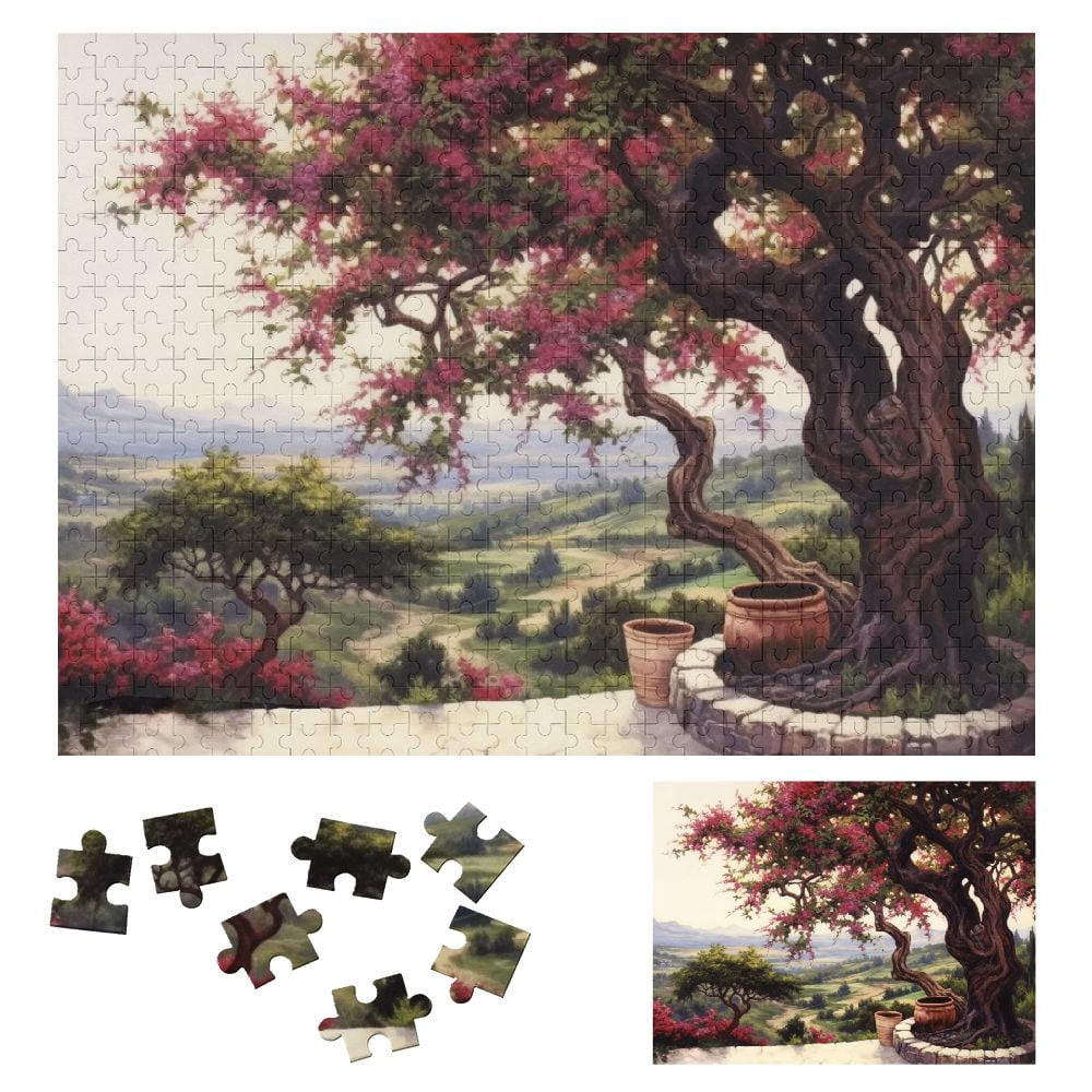 WYYP Flowers Garden Wooden Jigsaw Puzzle Challenging Difficult Wood ...