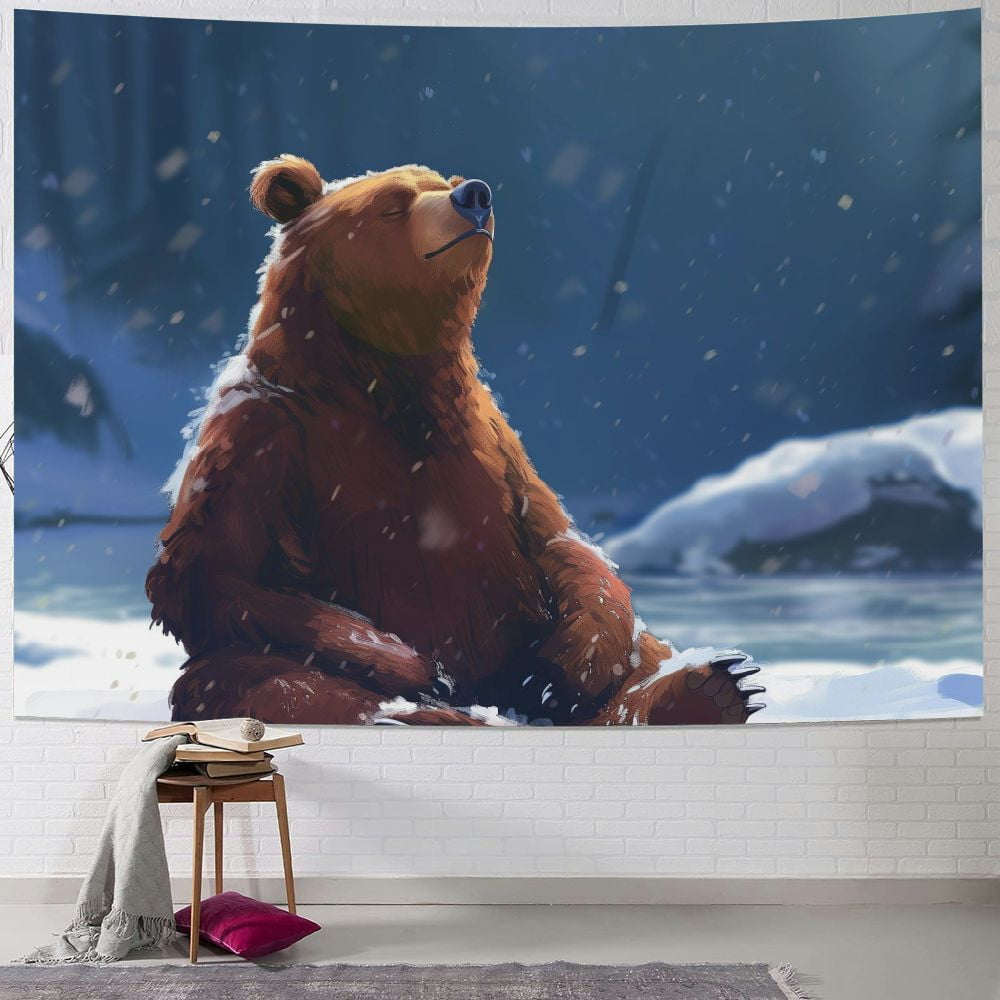 WYYP Hanging Tapestry Soft Short Plush Wall Art Home Decor Various ...