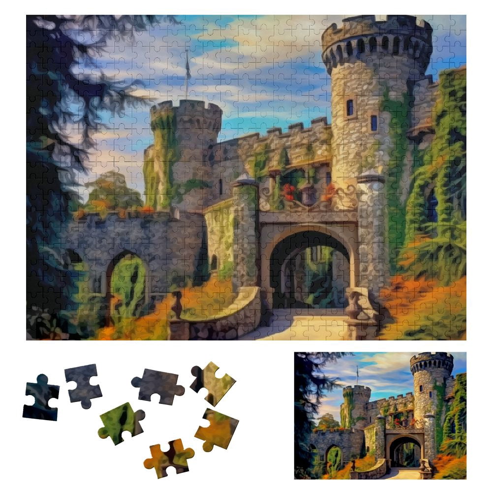 WYYP Impressionist Painting Wooden Jigsaw Puzzle Challenging Difficult ...