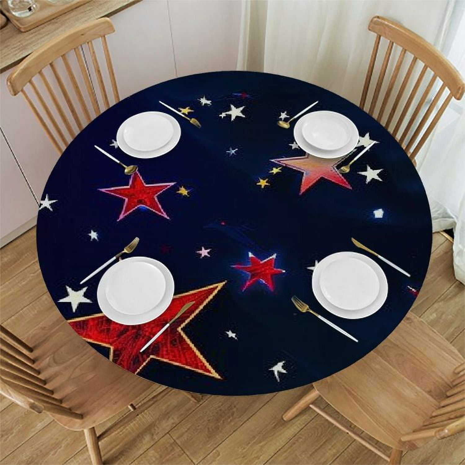WYYP Memorial Day Tablecloth Supplies 4th of July Party Table Cover ...