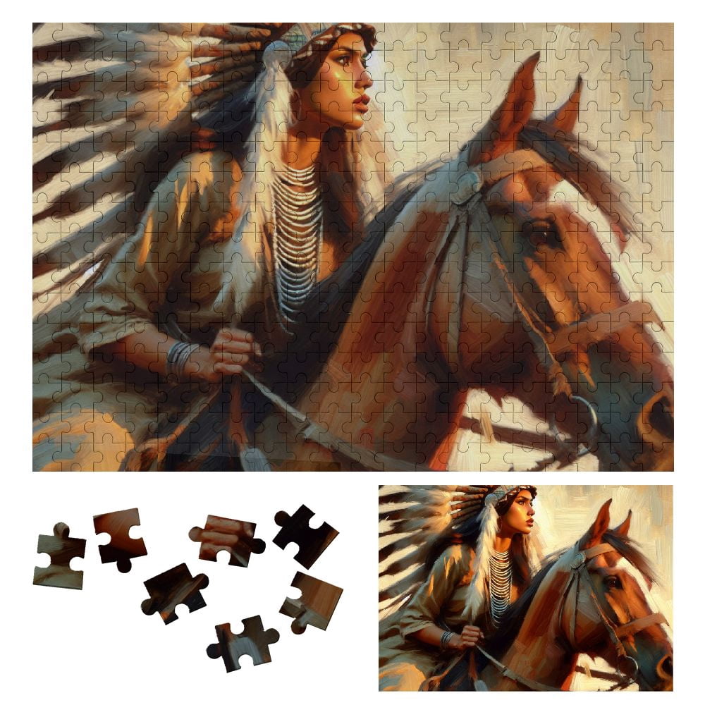 ONETECH Native Wooden Jigsaw Puzzle Challenging Difficult Wood Puzzles ...