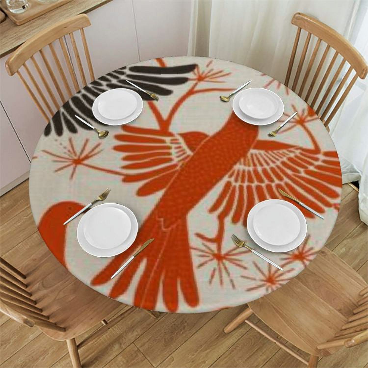 WYYP Outdoor Picnic Camping and Indoor Kitchen Dining Party Orange Mid ...