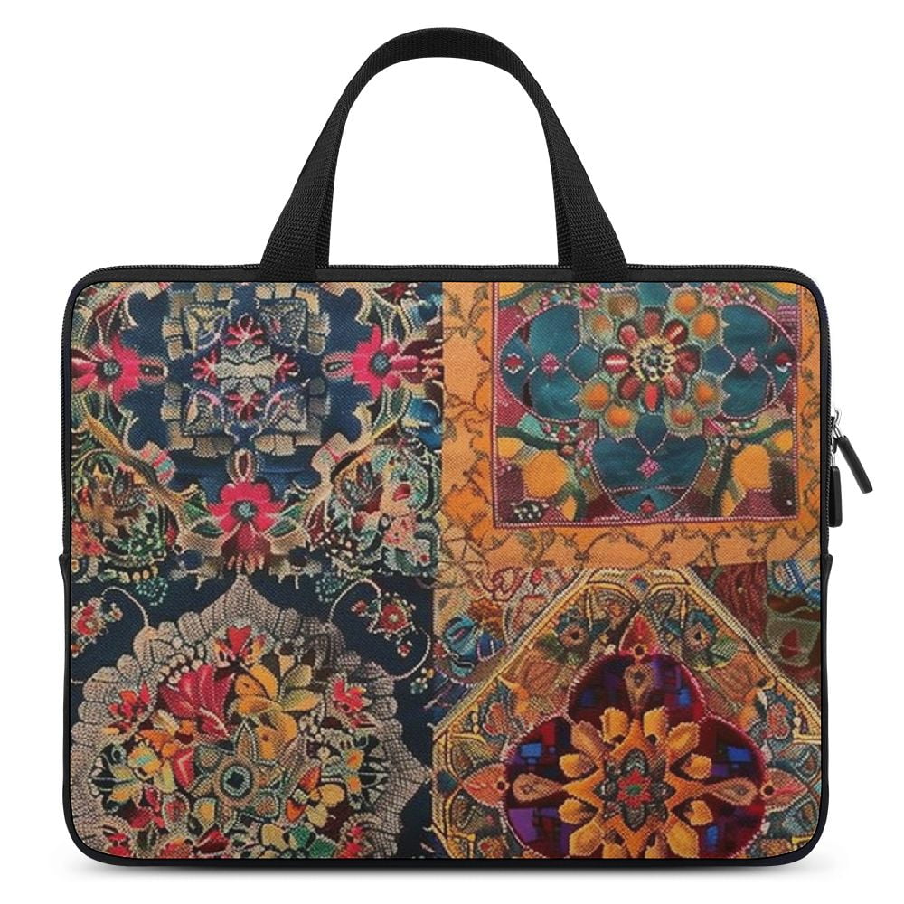 WYYP Qajar Art Diving Fabric Laptop Sleeve Carrying Bag - Premium ...