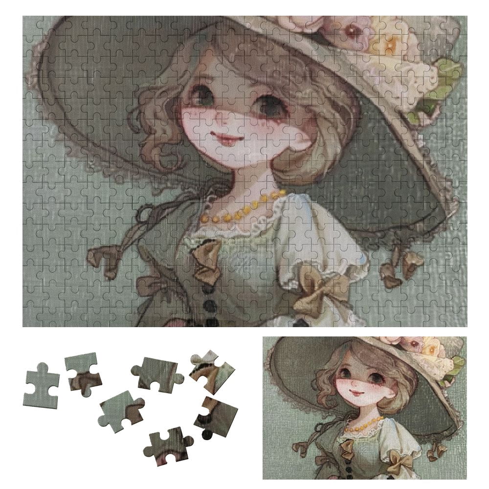WYYP Rococo Fashion Wooden Jigsaw Puzzle Leisure Game Toy Gift for ...