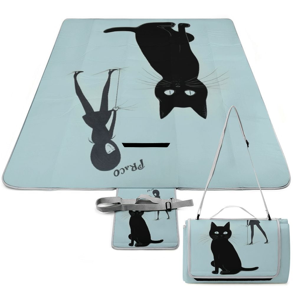 WYYP Surrealism Square Outdoor Picnic Blanket Waterproof for Camping ...