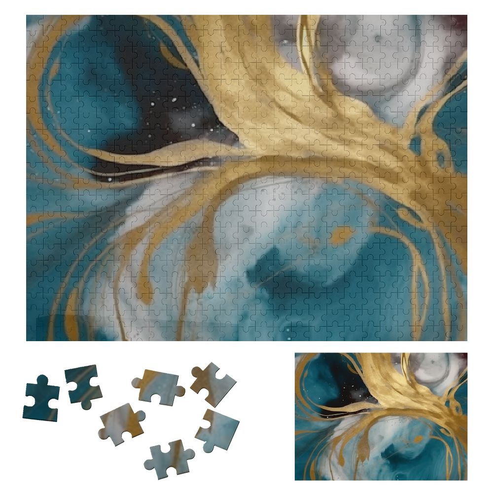 WYYP Swirl Wooden Puzzle Challenging Difficult Wood Puzzles for Adults ...