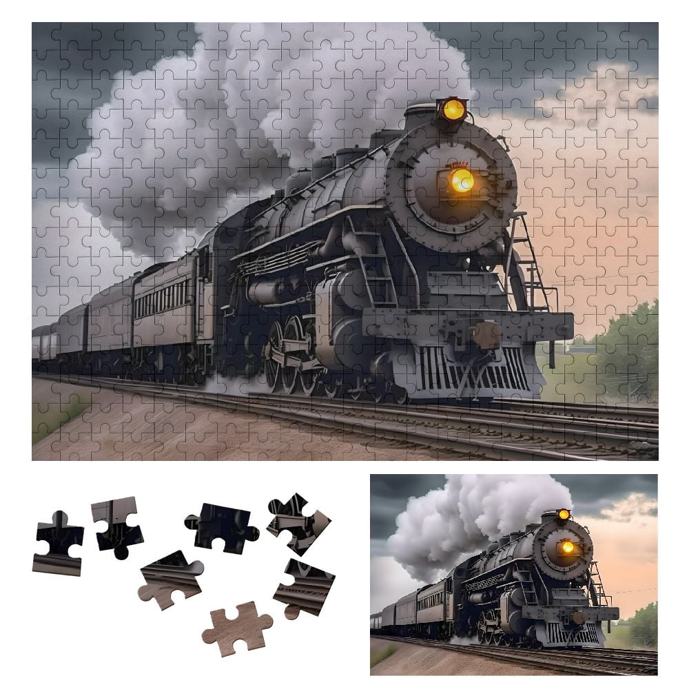 WYYP Train Tracks Wooden Puzzle for Adults and Kids | Impossible Wooden ...