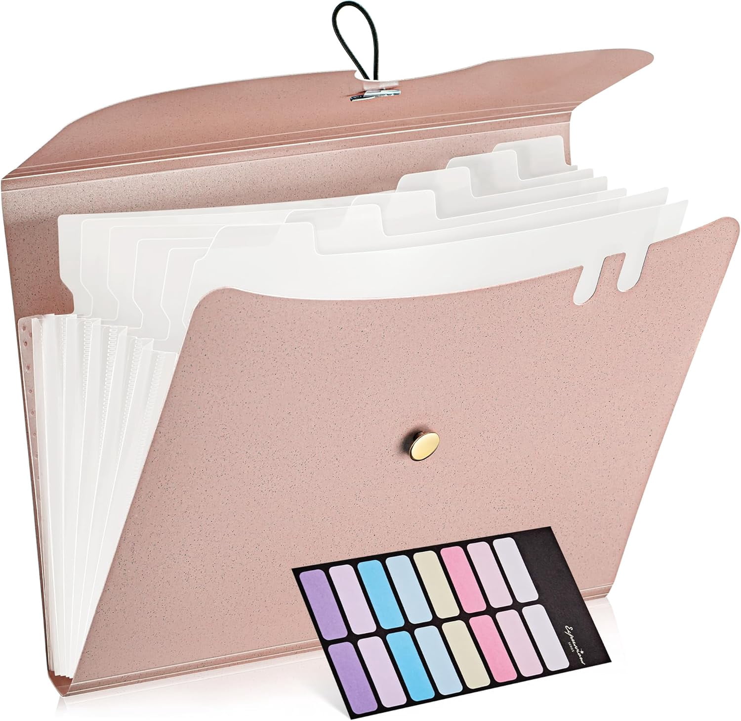 WYZZHY 7 Pockets Expanding File Folder A4 Accordion File Folders with ...