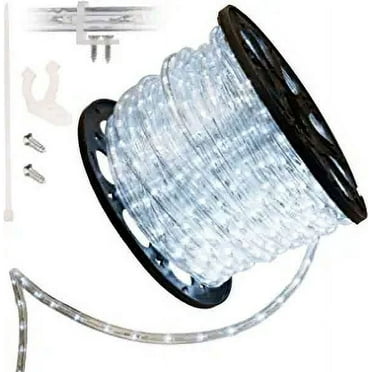 Walcut 150Ft Red LED Rope Lights, Indoor/Outdoor, Waterproof ...