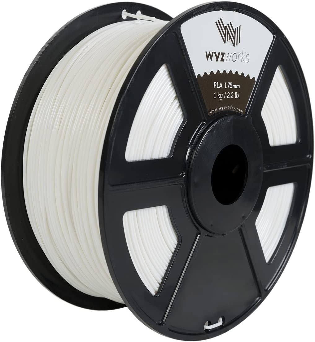 WYZworks 3D Printer Filament 1.75mm PLA Thermoplastic Polylactic Acid ...