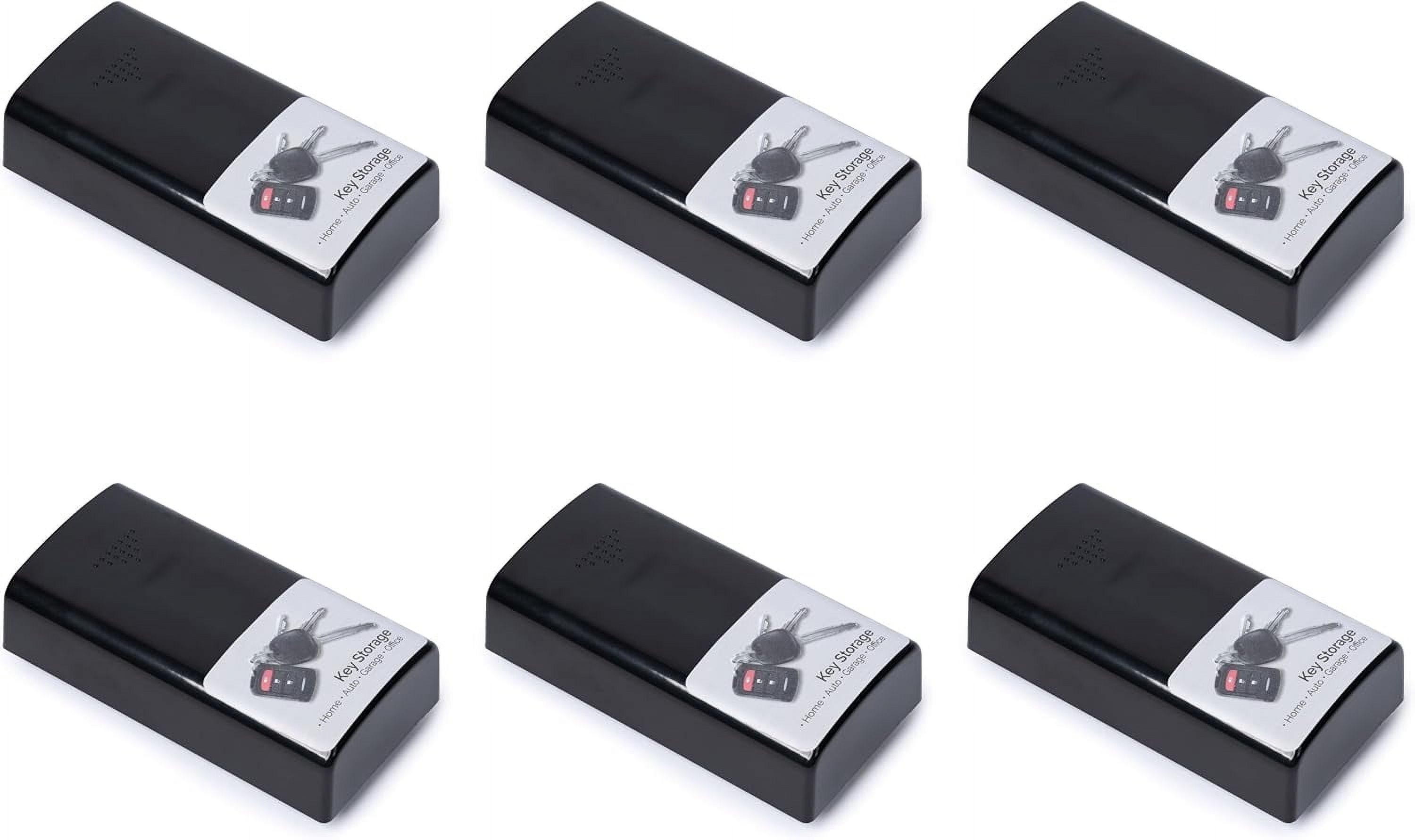 WYZworks 6 Pack XL Magnetic Key Hider, Outdoor Hidden Storage ...