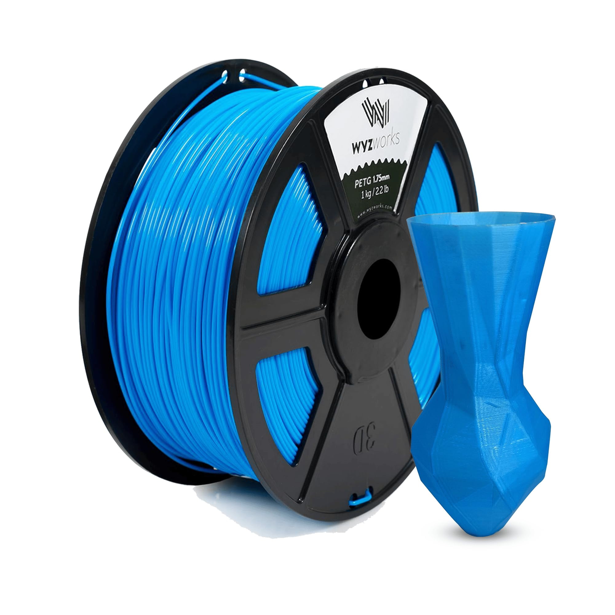 WYZworks ABS 1.75mm [ Sky Blue ] Premium 3D Printer Filament ...