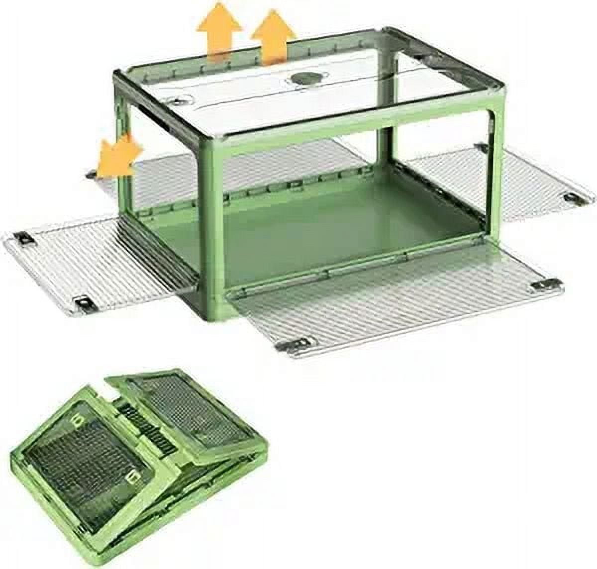 WYZworks Collapsible Storage Boxes with 5 sides Opening - Foldable ...