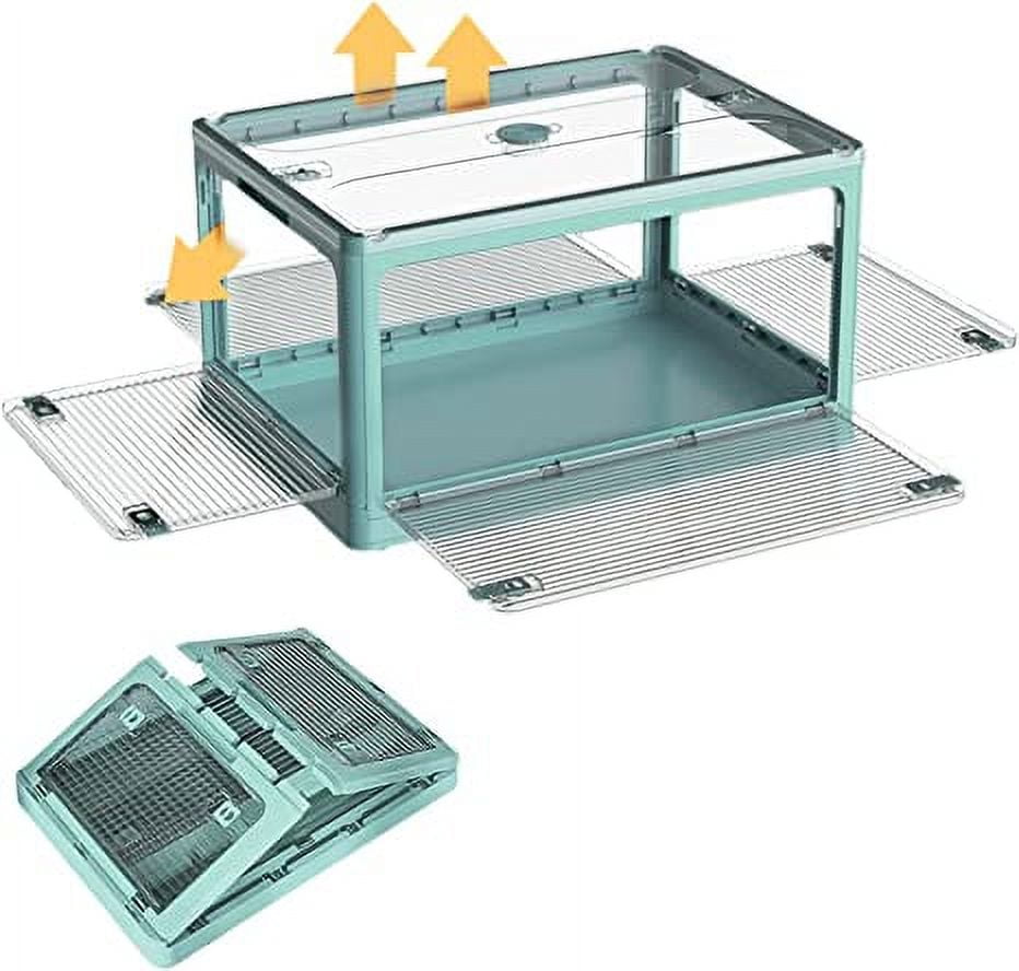 WYZworks Collapsible Storage Boxes with 5 sides Opening - Foldable ...
