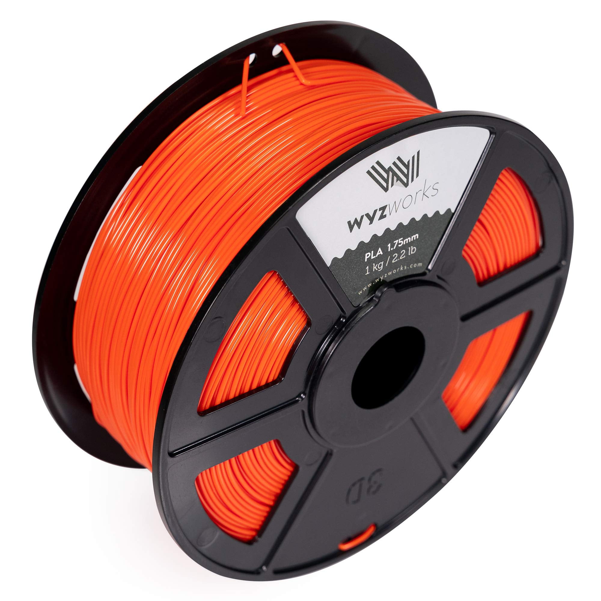 WYZworks PLA 1.75mm [ Candy Redish Orange ] Premium Thermoplastic ...