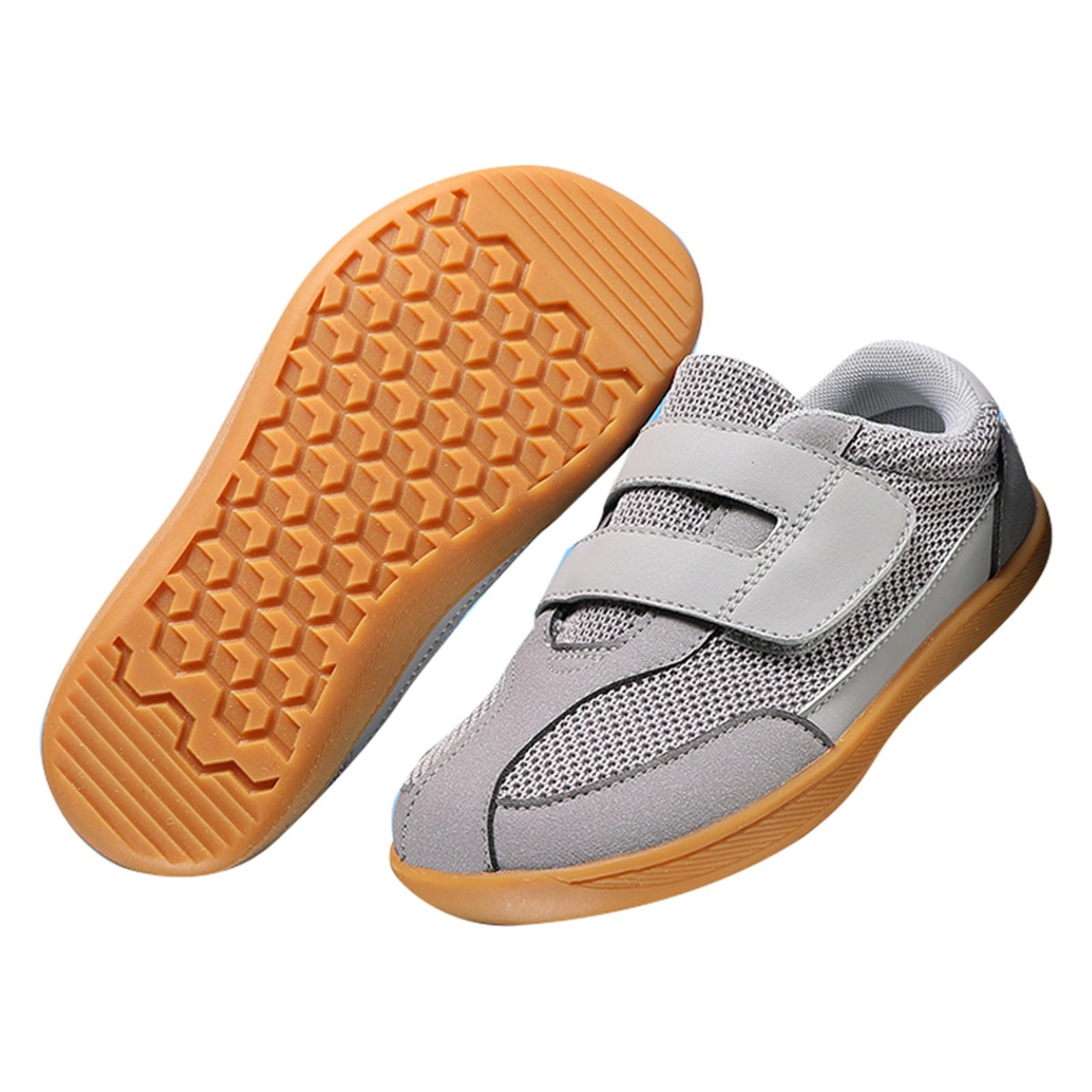 WZEIIOT Boys Sports Sneakers Solid Color Lightweight Breathable Non ...