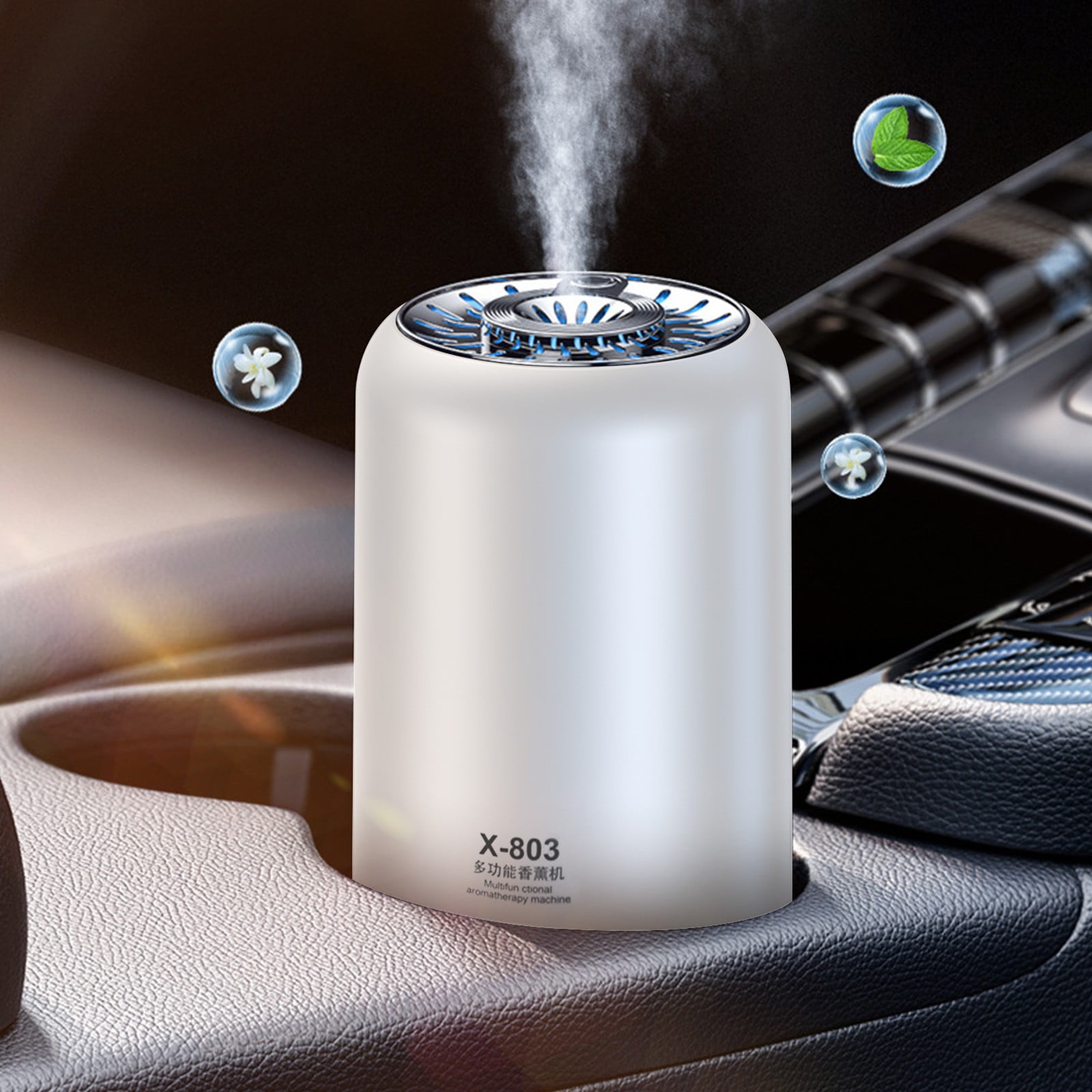 WZHXIN Wireless Use of Car Mounted Aromatherapy Diffuser with Four ...