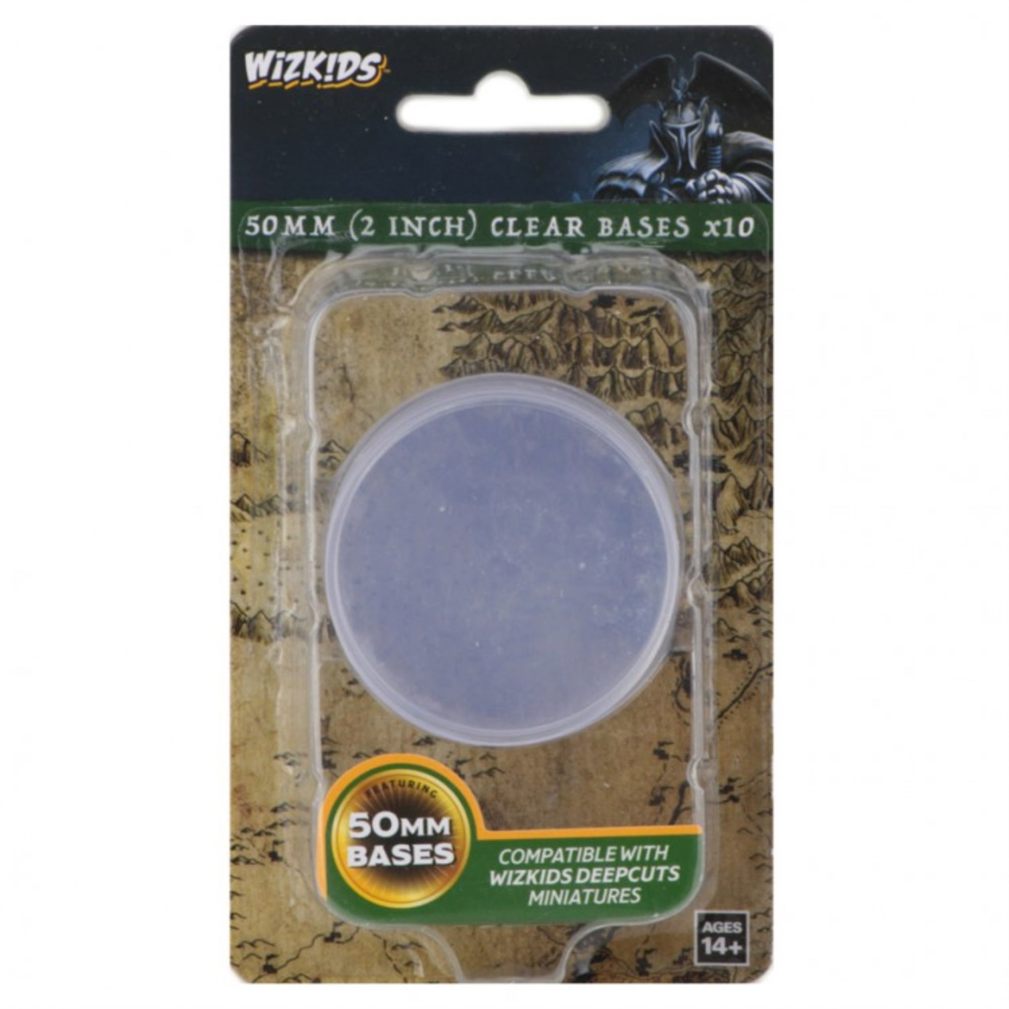 DD Supplies - Clear 50mm Round Bases (10ct) - Walmart.com