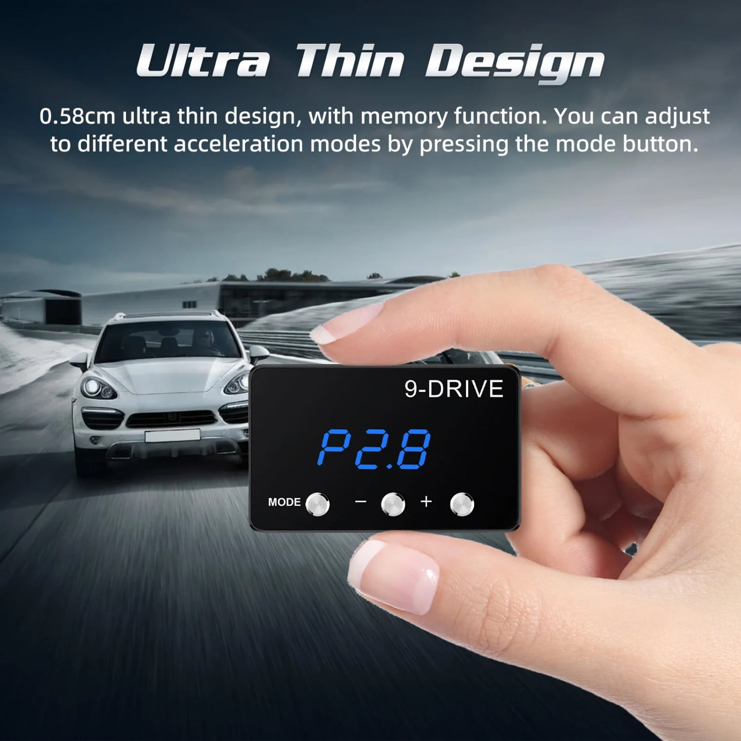 WZOQNI Car Electronic Throttle Controller Racing Accelerator Potent ...