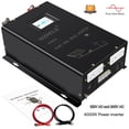 WZRELB 4000W 48V Pure Sine Wave Inverter,48 Volt DC to AC 120V 240V ...