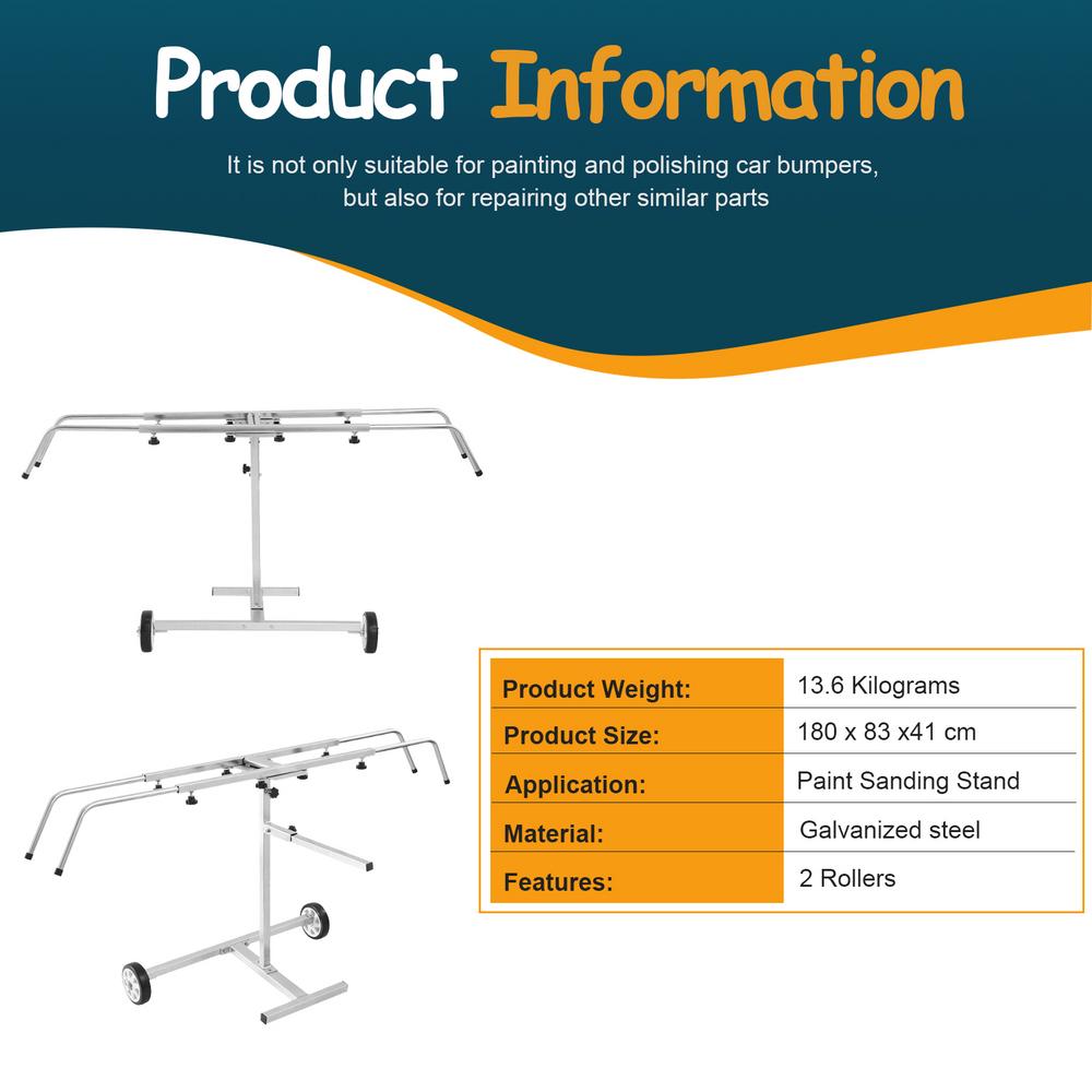 WZTO Auto Paint Stand 180 Degree Swivel Stand For For Cars Parts ...