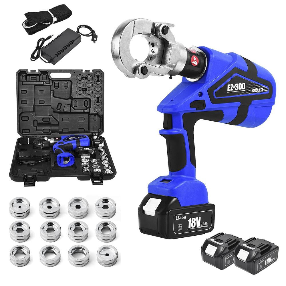 WZTO Battery Cable Crimper Tool Battery Crimping Tool 300 Hydraulic ...