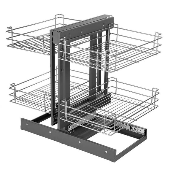 WZTO Blind Corner Pull Out Organizer for 32" Cabinet, Left Open & Right ...